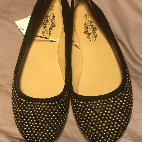 Charles Albert | Shoes | Black Flats Size 9 Womens | Poshmark